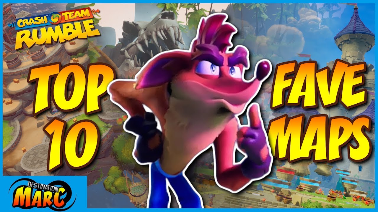 Crash Team Rumble: Top 10 Favorite Maps - YouTube