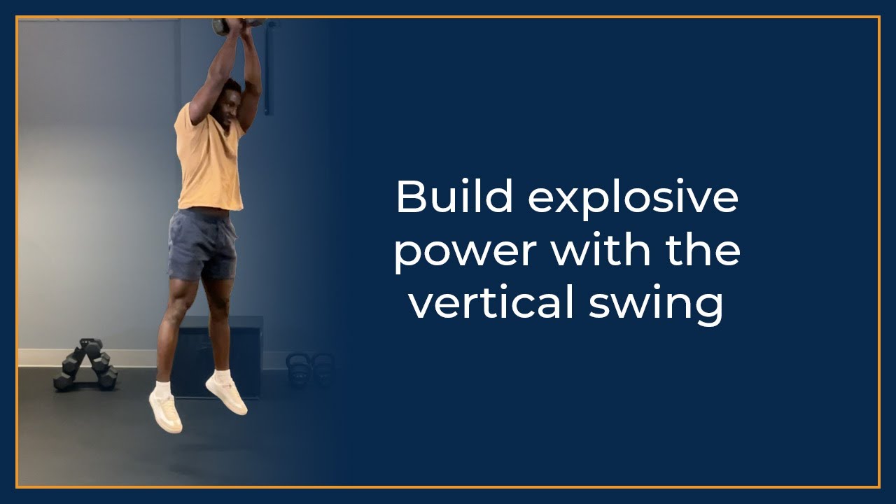 How to perform a dumbbell vertical swing - YouTube