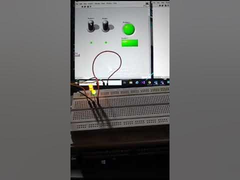 LabVIEW LED on off - YouTube
