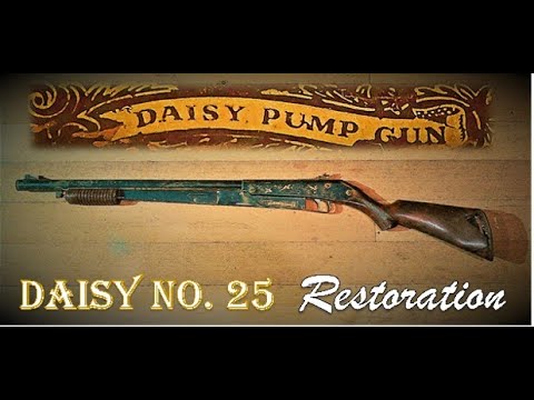 1950's Daisy Model 25 Air Rifle Restoration - Antique BB Gun ...