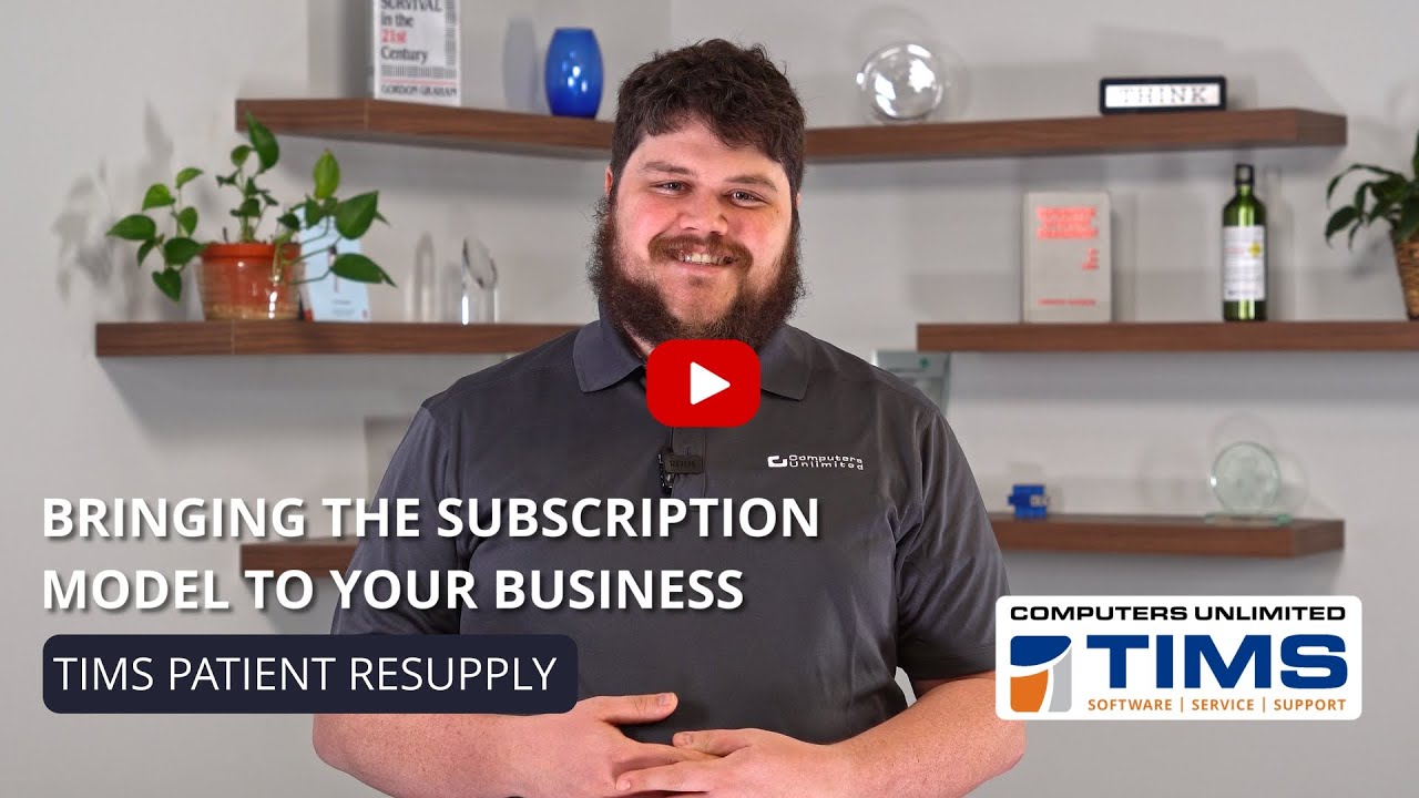 TIMS Patient Subscription (Resupply) Overview - YouTube