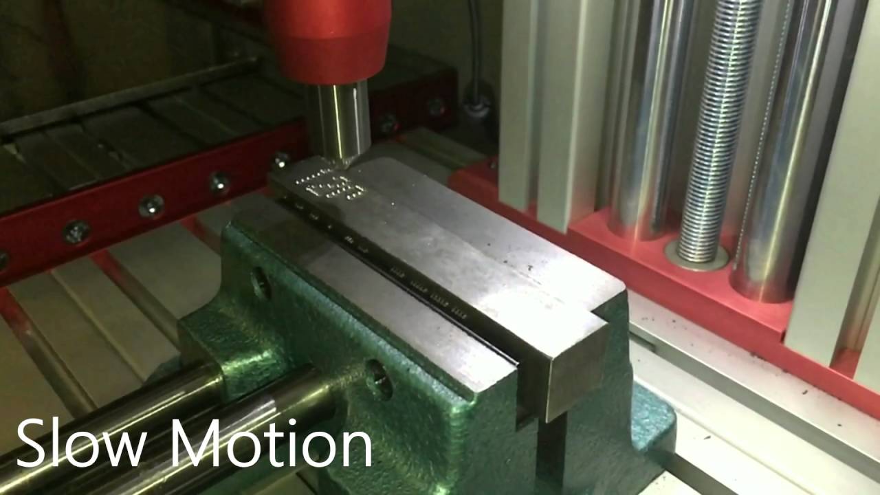 Automator DEEP marking machine - WITH SLO-MO - YouTube
