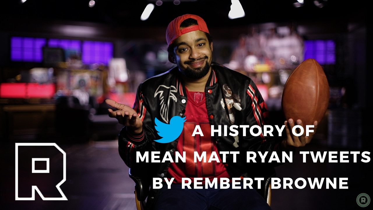 A History of Mean Matt Ryan Tweets by Rembert Browne | The Ringer - YouTube