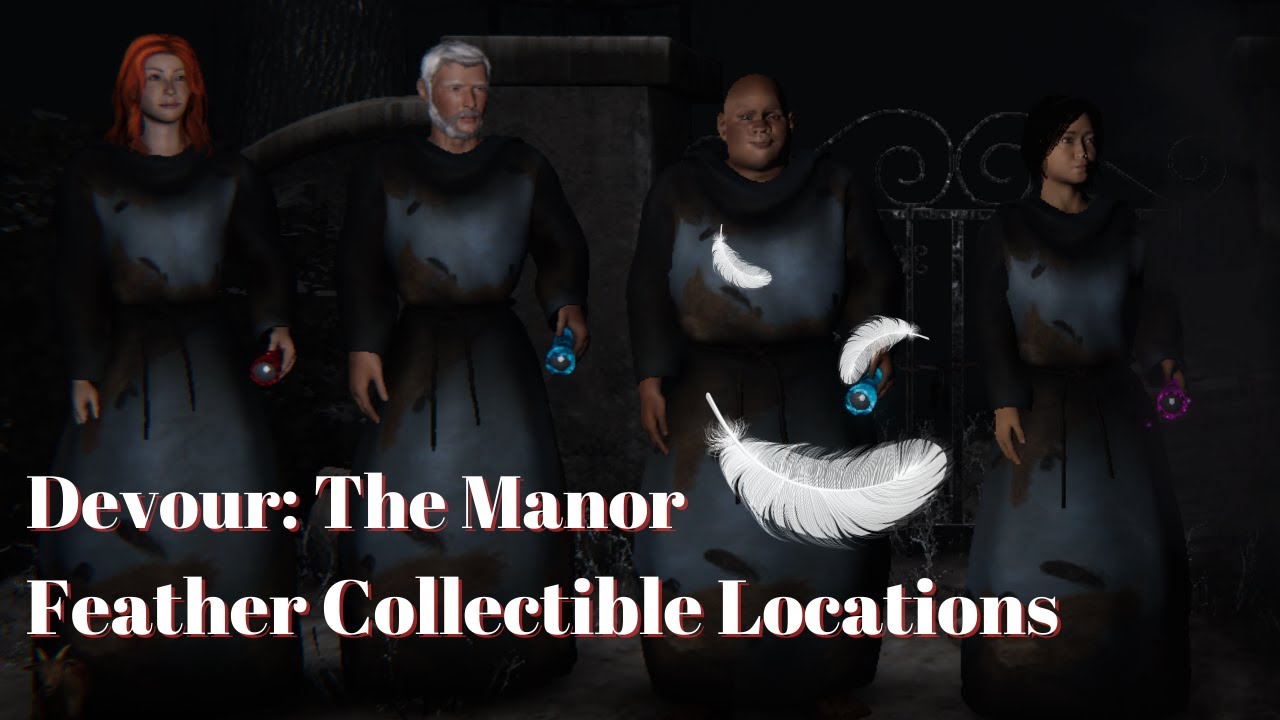 Devour The Manor Map: Feather Collectible Locations - YouTube
