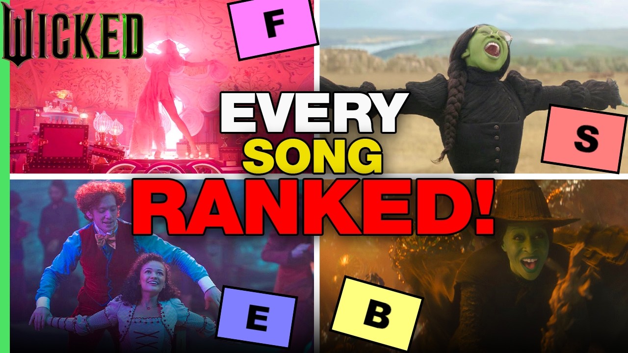 Every SONG in Wicked | RANKED FROM WORST TO BEST - YouTube