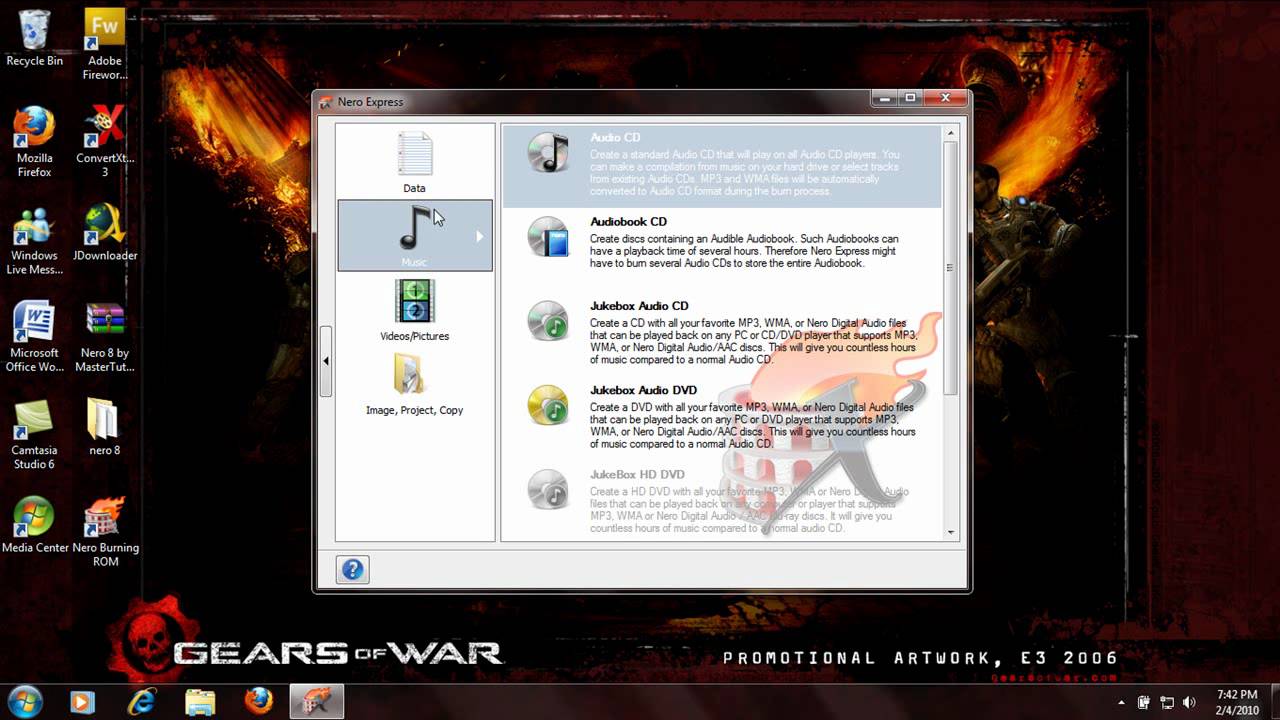 Descargar e Instalar Nero 8.3 Full - Compatible XP, Vista, 7 - YouTube