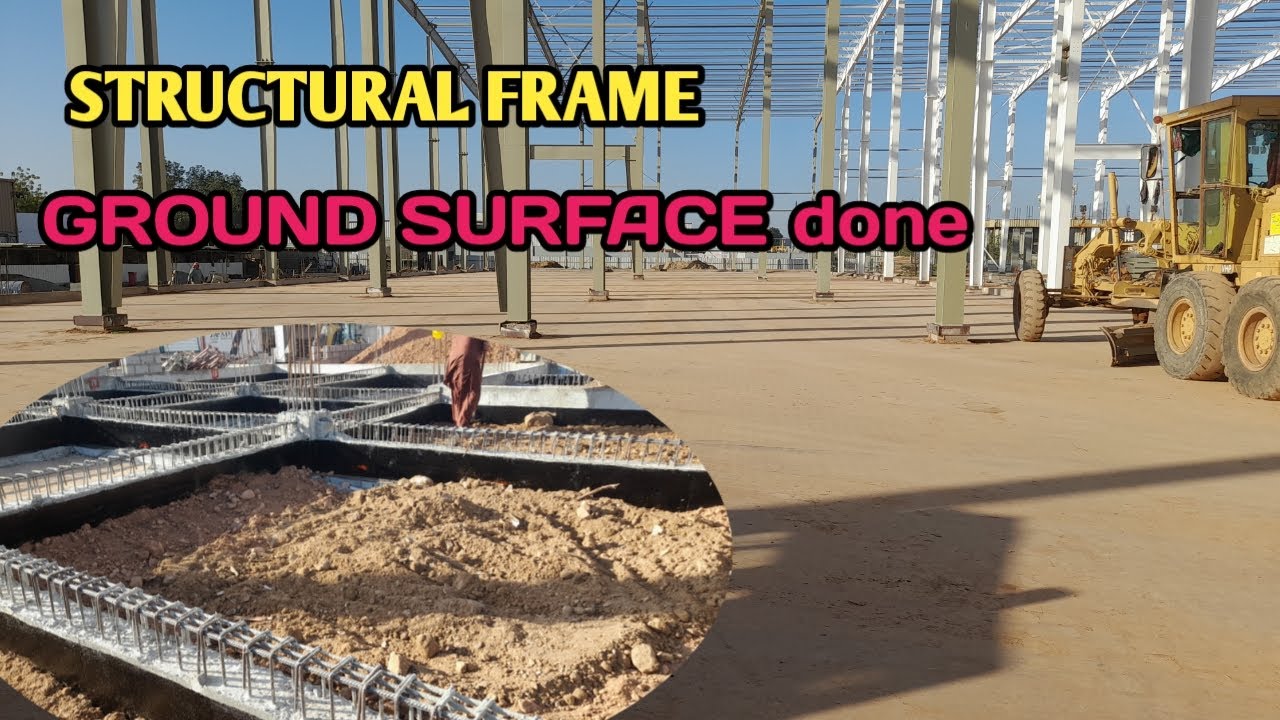 Update of backfilling compaction & structural frame erection remaining ...