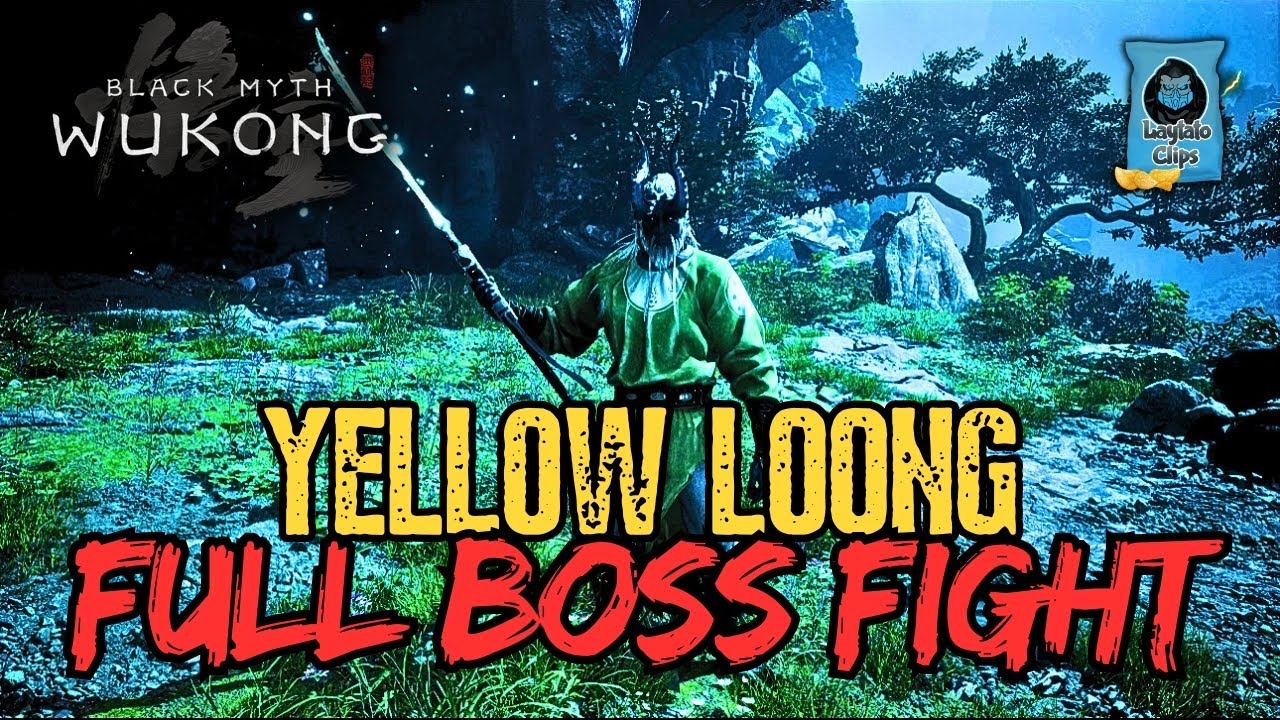 Black Myth: Wukong | Yellow Loong | Full Boss Fight (Secret Boss) - YouTube