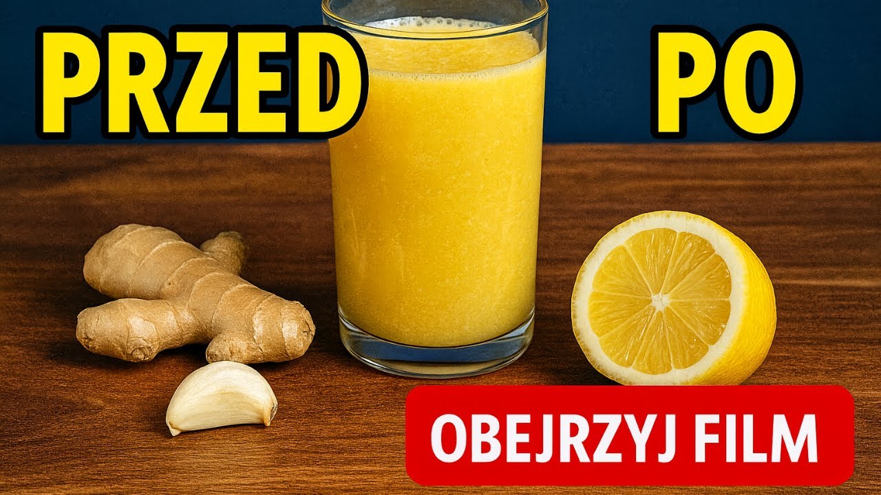 Czosnek + Imbir + Cytryna + Miód –Ten Polski Napój Piję Każdego Ranka ...