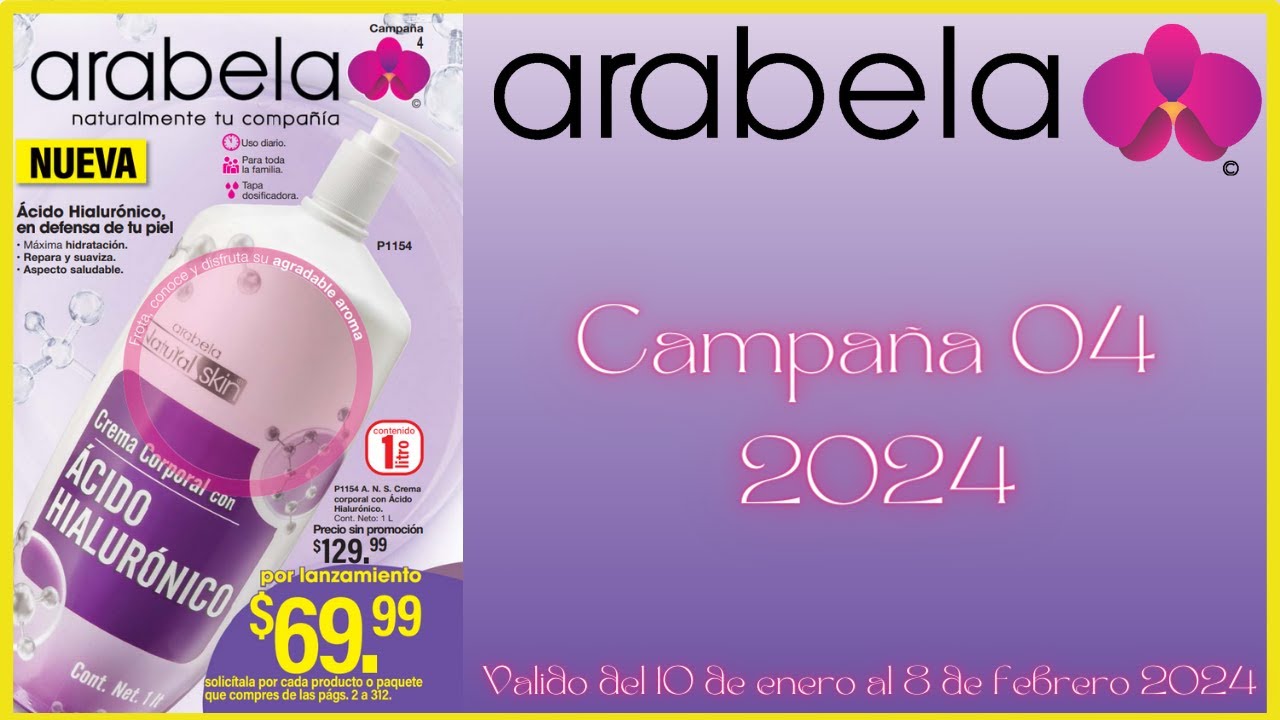 ARABELA Campaña 04 2024 - YouTube