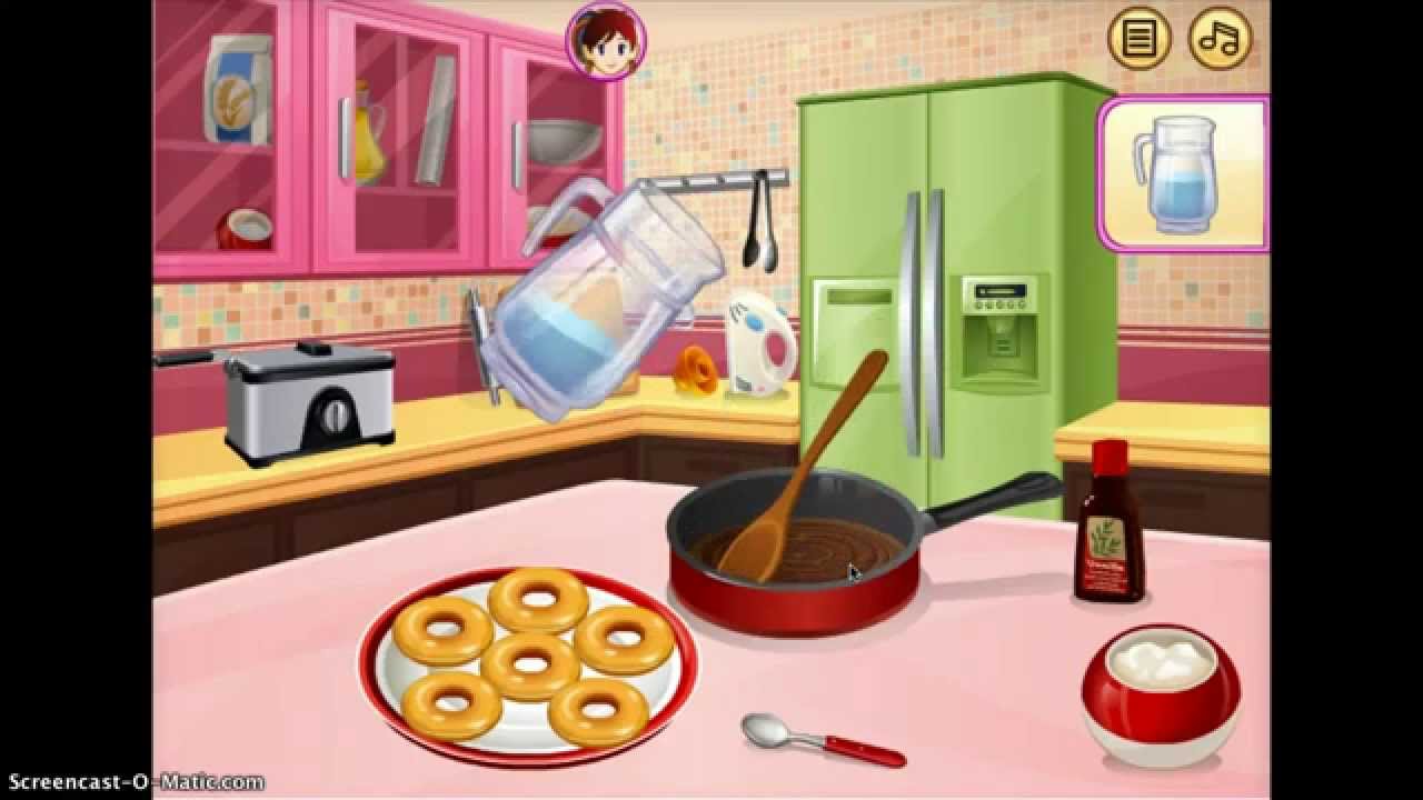 Sara's Cooking Class: DONUTS W/FAMILY - YouTube