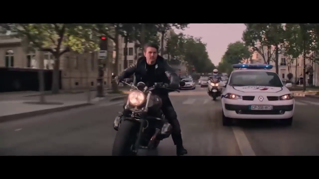 Mission Impossible Fallout Best Scene escape through Paris - YouTube