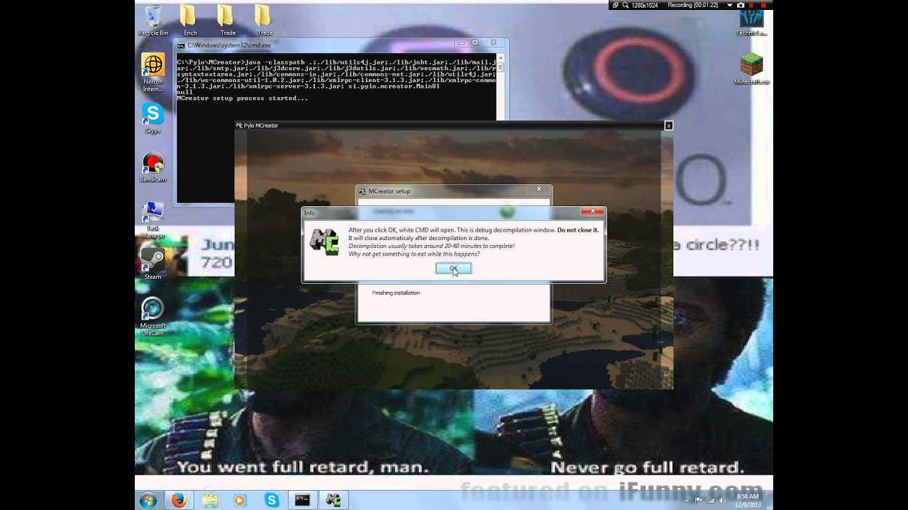 Please help me! MCreator error Check this out please - YouTube