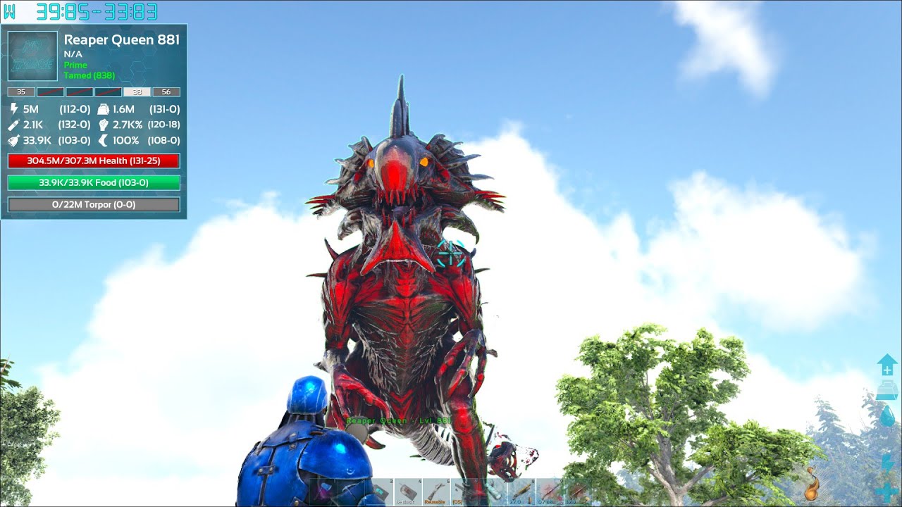 MODDED ARK Supreme Ep 38 A MONSTER of a Reaper Queen - YouTube