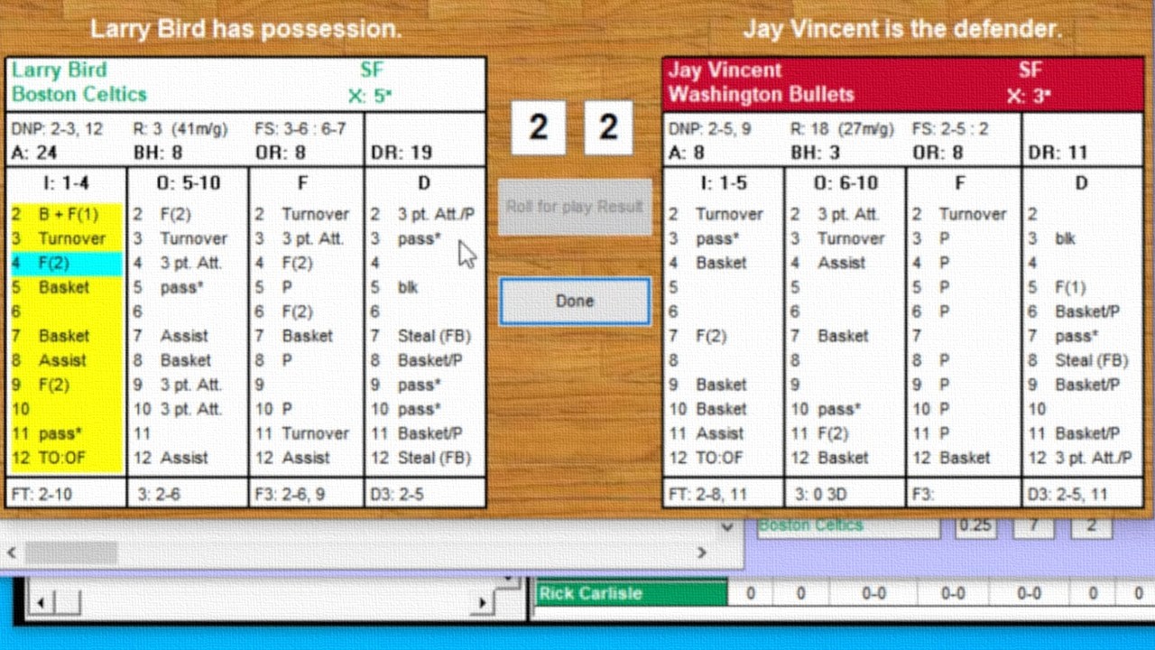 Hoops PC Sample Game - 1986-87 Bullets at Celtics - YouTube