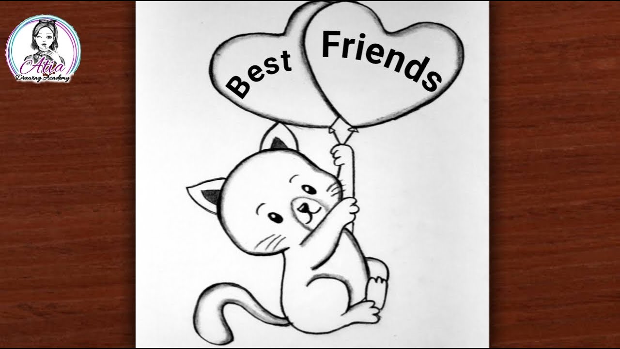 Cute Easy Drawings For Bffs