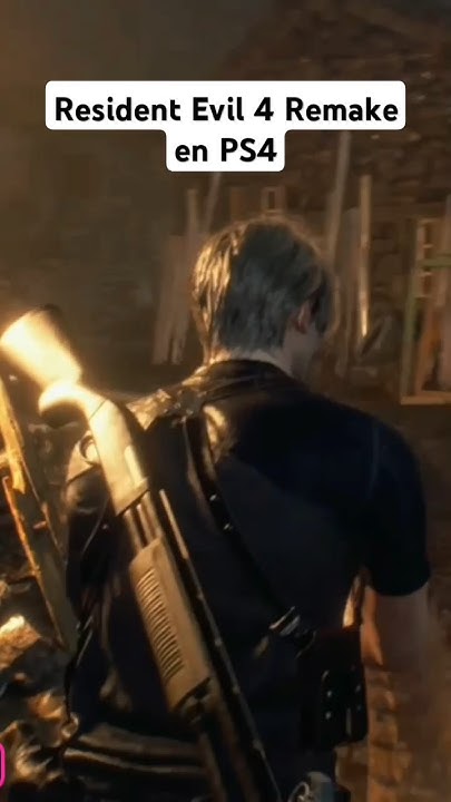 Así es Jugar Resident Evil 4 Remake en PS4 #ps4 #playstation #re4 #capcomgames #remake #2024 # ...