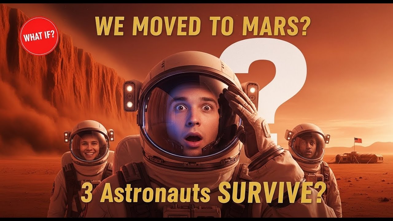 3 Astronauts Move to MARS — WHAT IF It Was REAL? (We Survived 10 Days ...