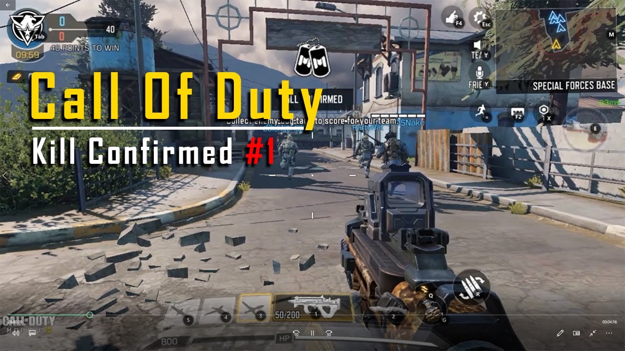 Call Of Duty - Kill Confirmed #1. test main emulator - YouTube