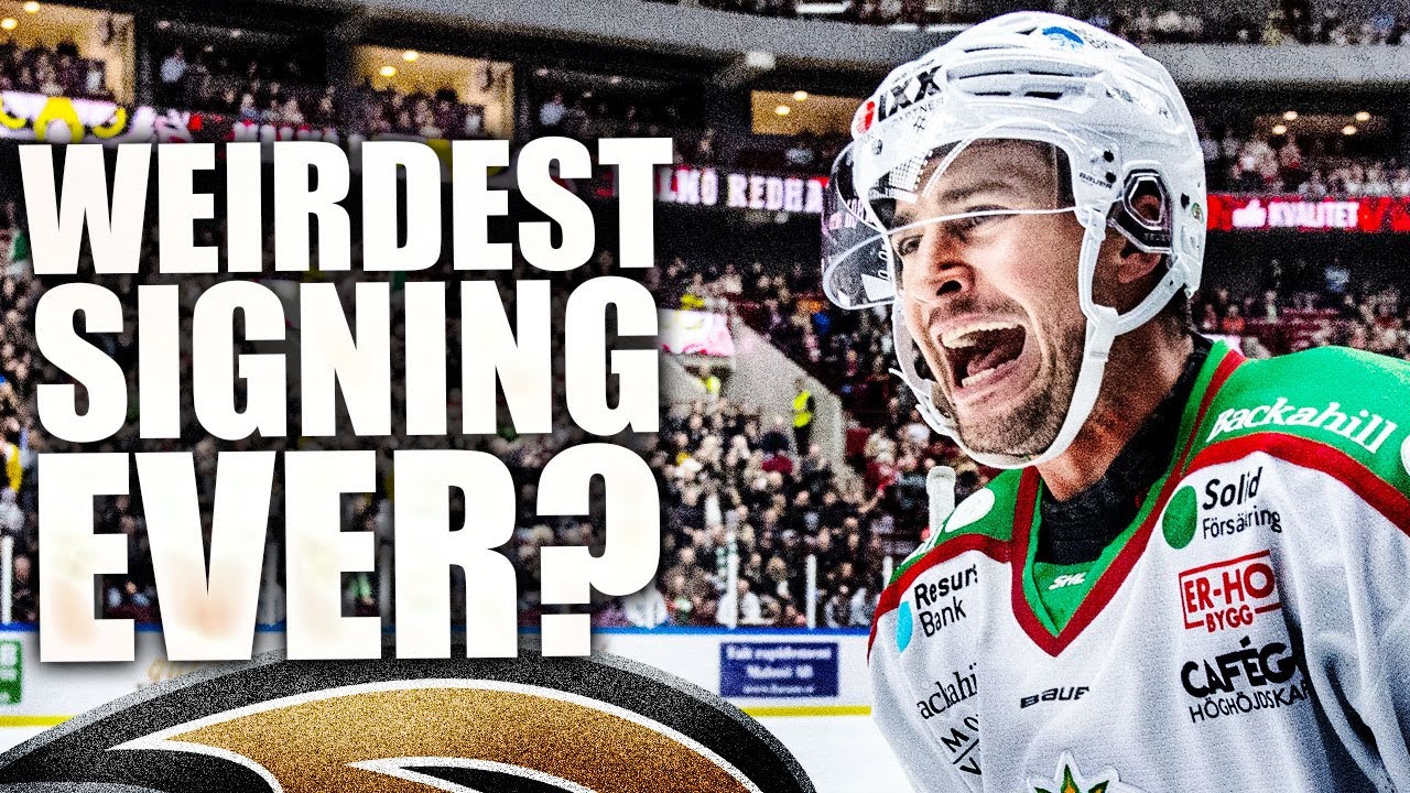 He Probably Has The WEIRDEST STORY Coming Into The NHL (Anaheim Ducks ...