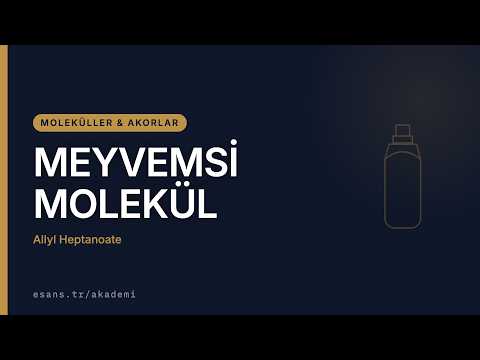 Allyl Heptanoate Nedir? Parfümeride Kullanımı ve Oranı