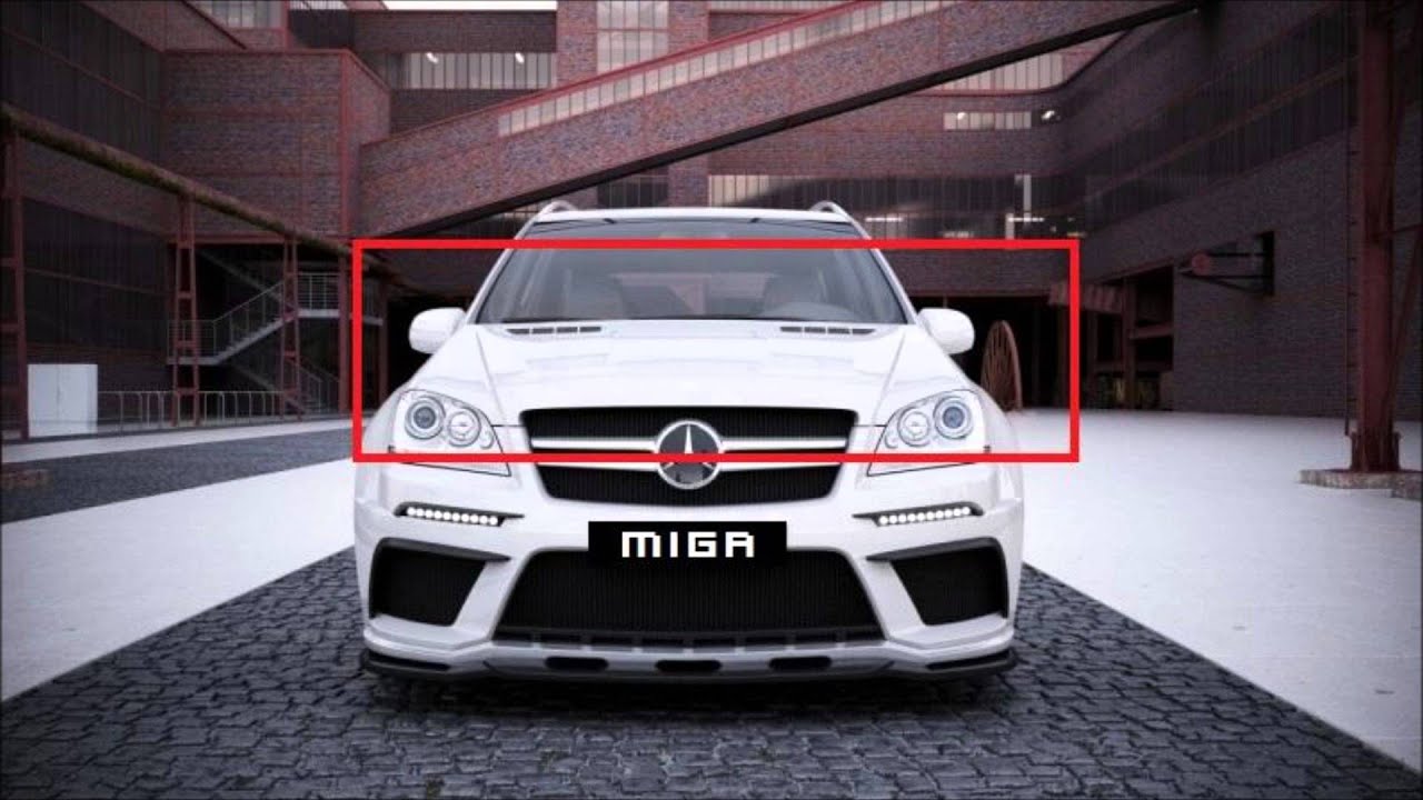 MERCEDES ML W164 TUNING BODY KIT - YouTube