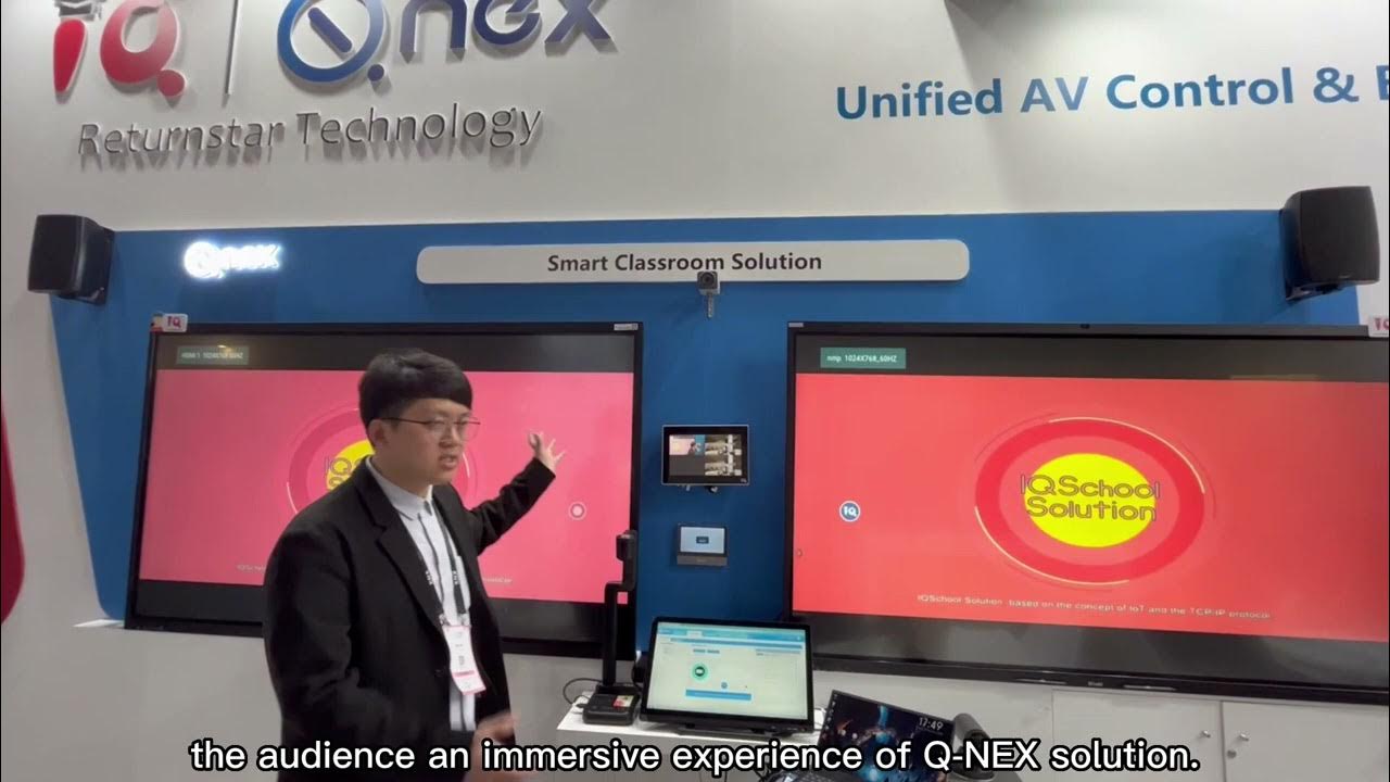 Transforming Education with Cutting-Edge AV Technology: Visit IQ | Q-NEX at InfoComm Asia 2023 ...
