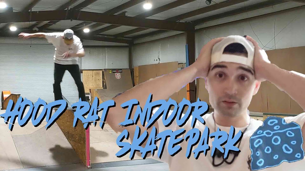 HOODRAT INDOOR SKATEPARK // SKATEBOARDING PRIVATE SESSION IN FOLEY ...