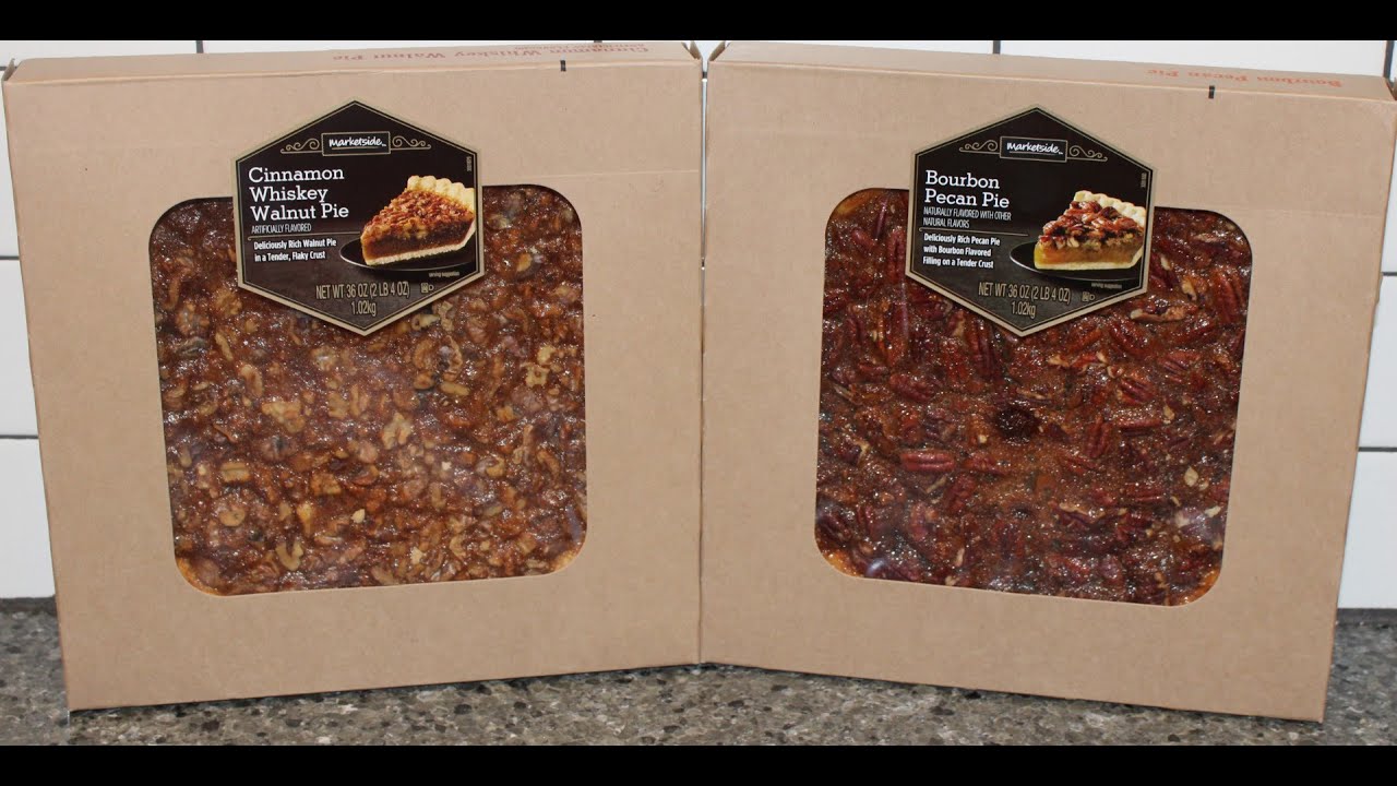 Marketside (Walmart): Cinnamon Whiskey Walnut Pie & Bourbon Pecan Pie ...