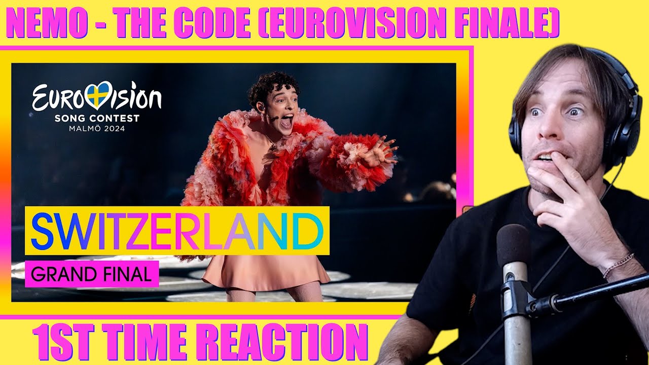 Nemo - The Code | GRAND FINAL EUROVISION 2024 /// 1ST TIME REACTION ...