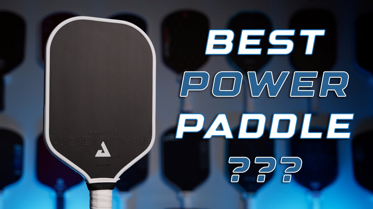 JOOLA Perseus Mod TA-15 Review | Best Power Paddle? - YouTube