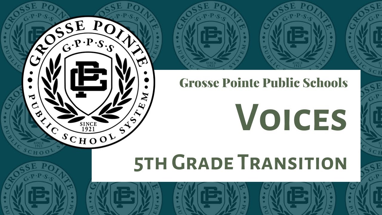 GPPSS Voices - 5th Grade Transition - YouTube