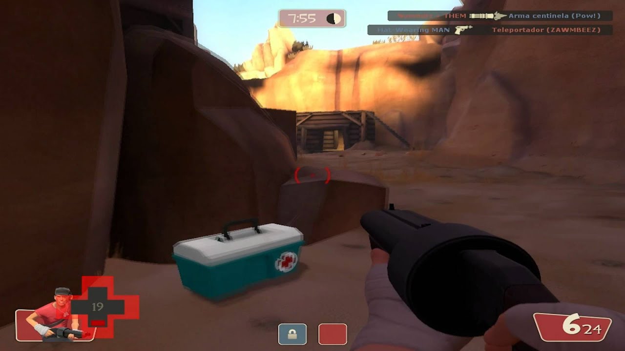 Yo jugando al team fortress 2 1090p HD - YouTube