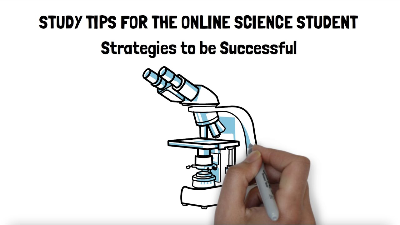 Study Tips for the Online Science Student - YouTube