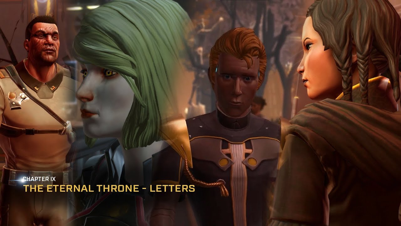 SWTOR » Knights of the Eternal Throne: Chapter 9 - Letters『Sith Warrior ...
