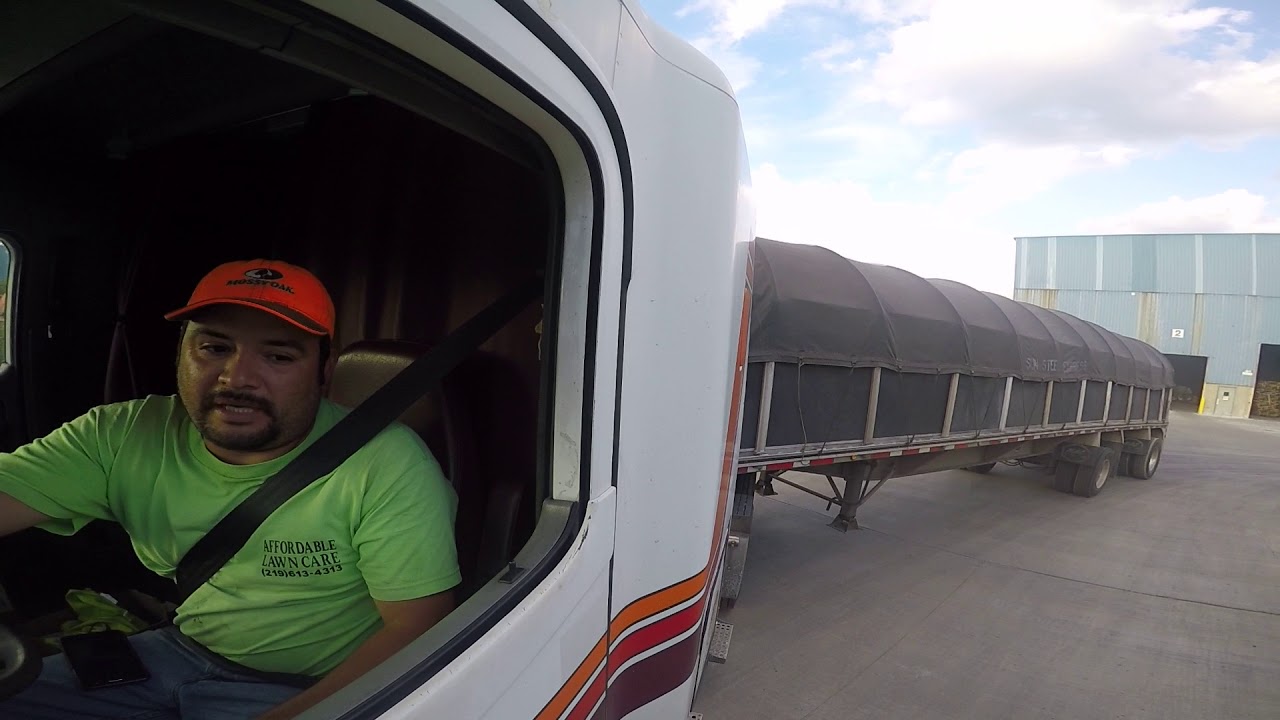 Cdl Como estacionar un trailer de reversa - YouTube