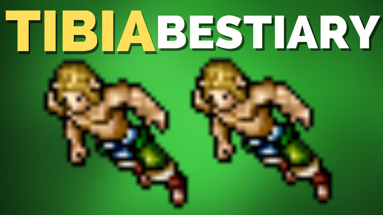 TIBIA BESTIARY Bestiary Barkless Fanatic, Barkless Devotee - Ab ...