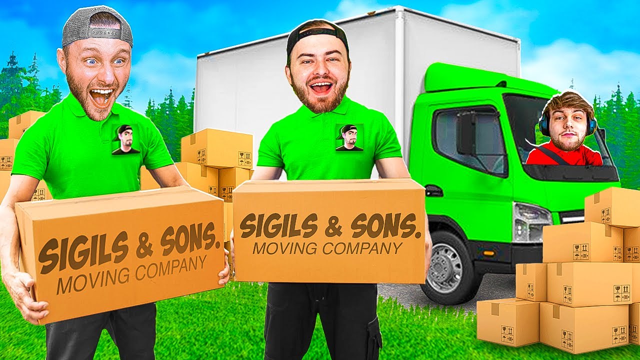 MAKING MY FRIENDS HELP ME MOVE! - YouTube