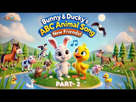 Bunny & Ducky’s ABC Animal Phonics Song–Learn Letters A–Z with Cute Animal Friends| ABCs Song[Ep ...