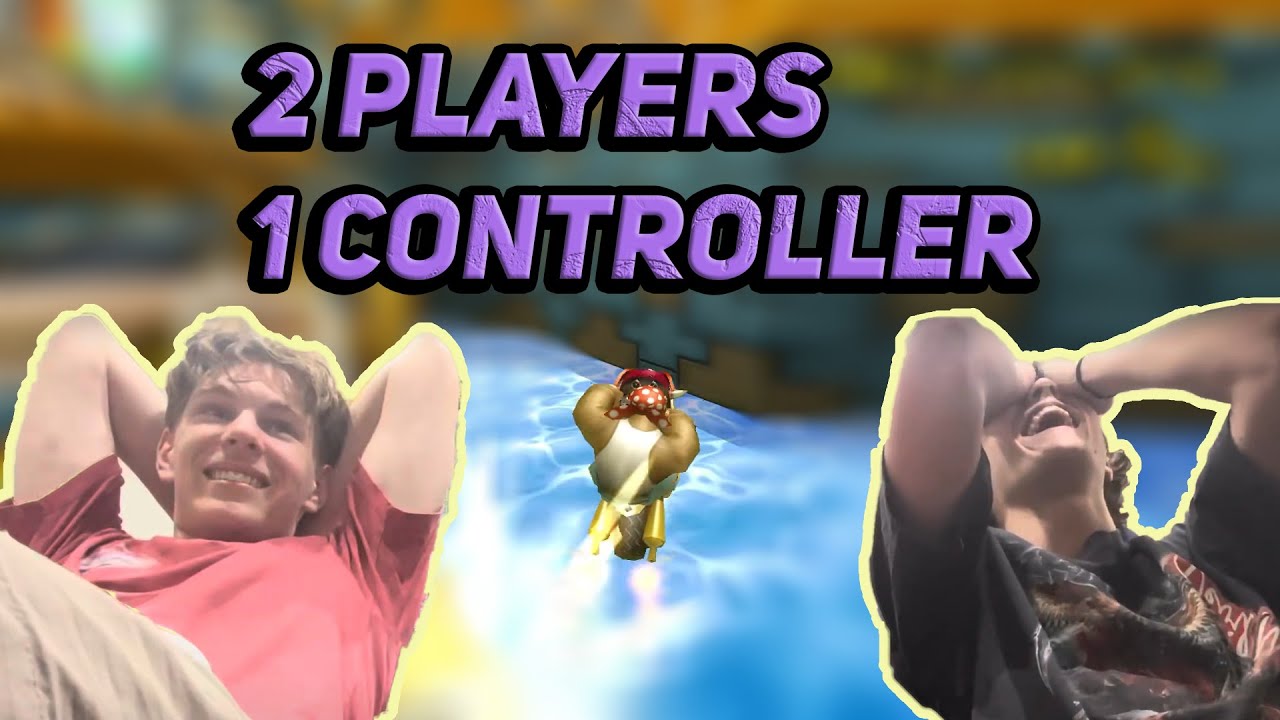 2 Players, 1 Controller in Mario Kart Wii… - YouTube