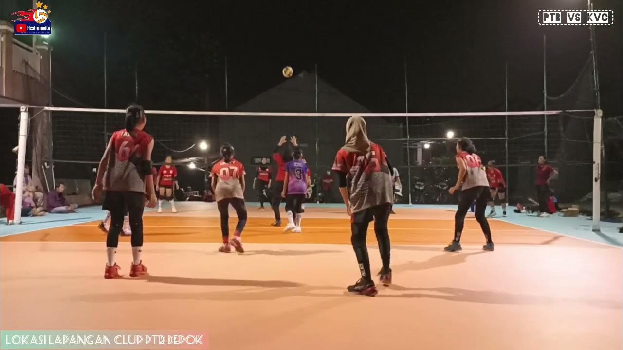 Sparing voli putri Set ke 2 PTB vs KVC - YouTube