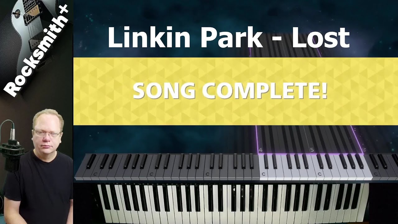 Linkin Park, Lost | Novice Complete Rocksmith plus| Learn Piano - YouTube