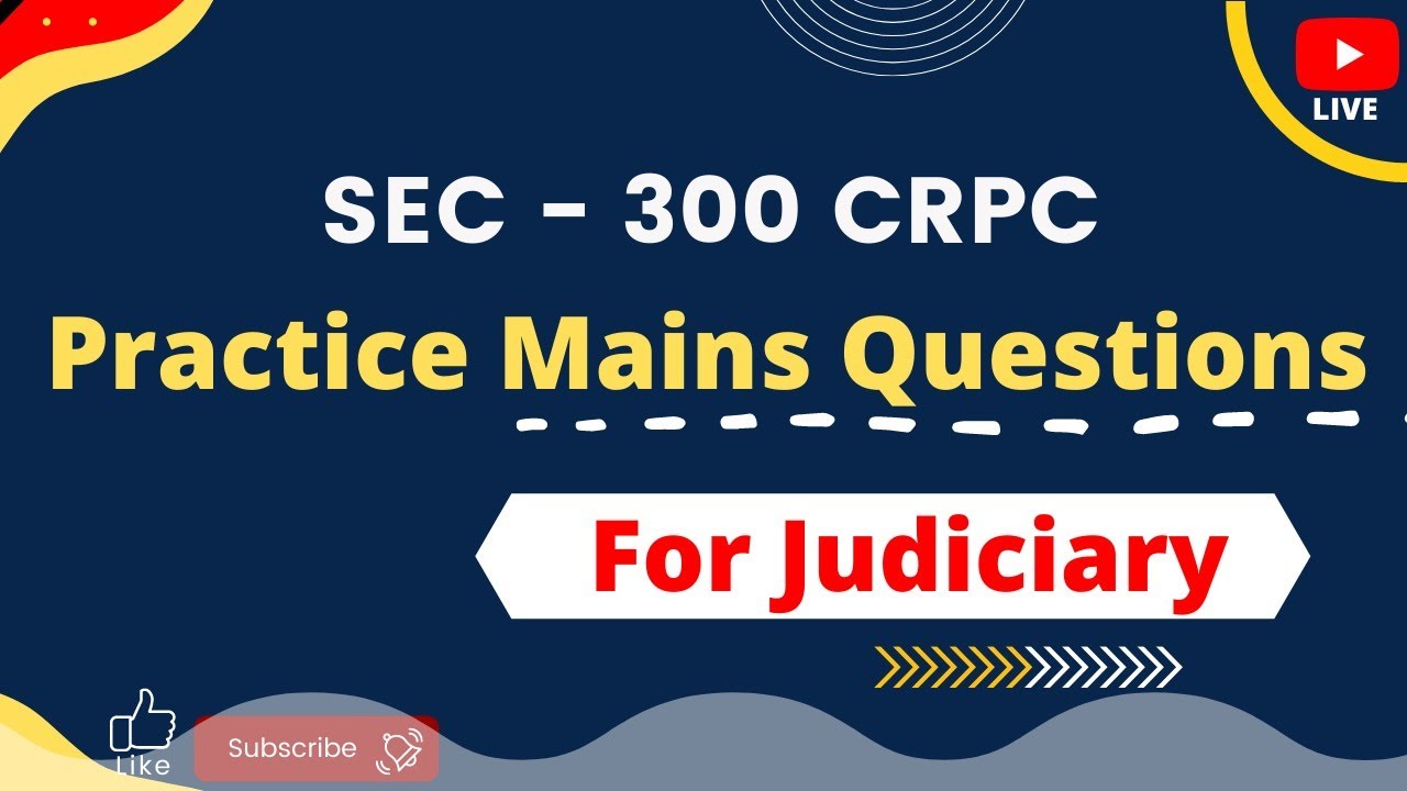 Sec 300 CrPC Section 300 CrPC In Hindi Double Jeopardy Autrefois sec-300-crpc-section-300-crpc-in-hindi-double-jeopardy-autrefois