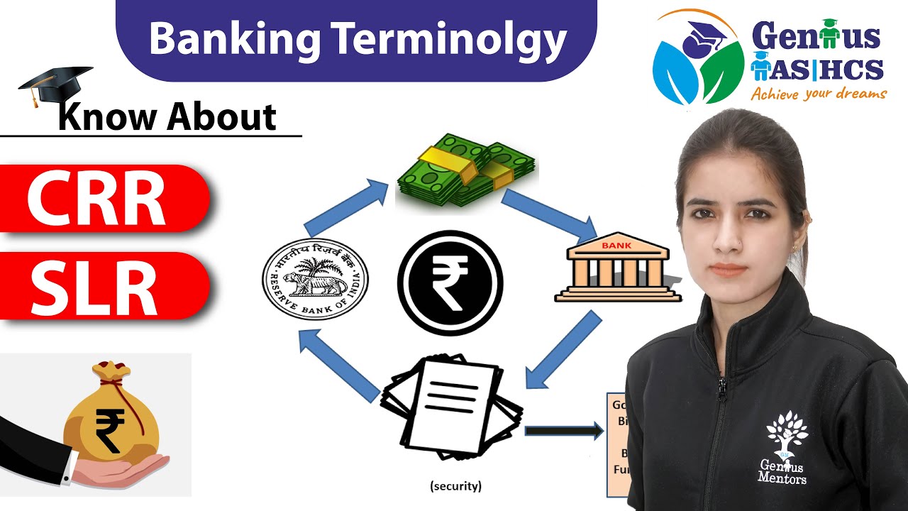 What is CRR and SLR | RBI Monetary Policy | INDIAN ECONOMY for HCS ...