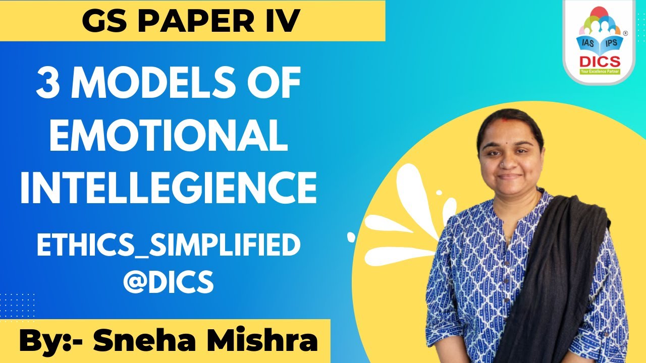 3 Models of Emotional Intelligence I Ethics I Sneha Mishra #ethics ...