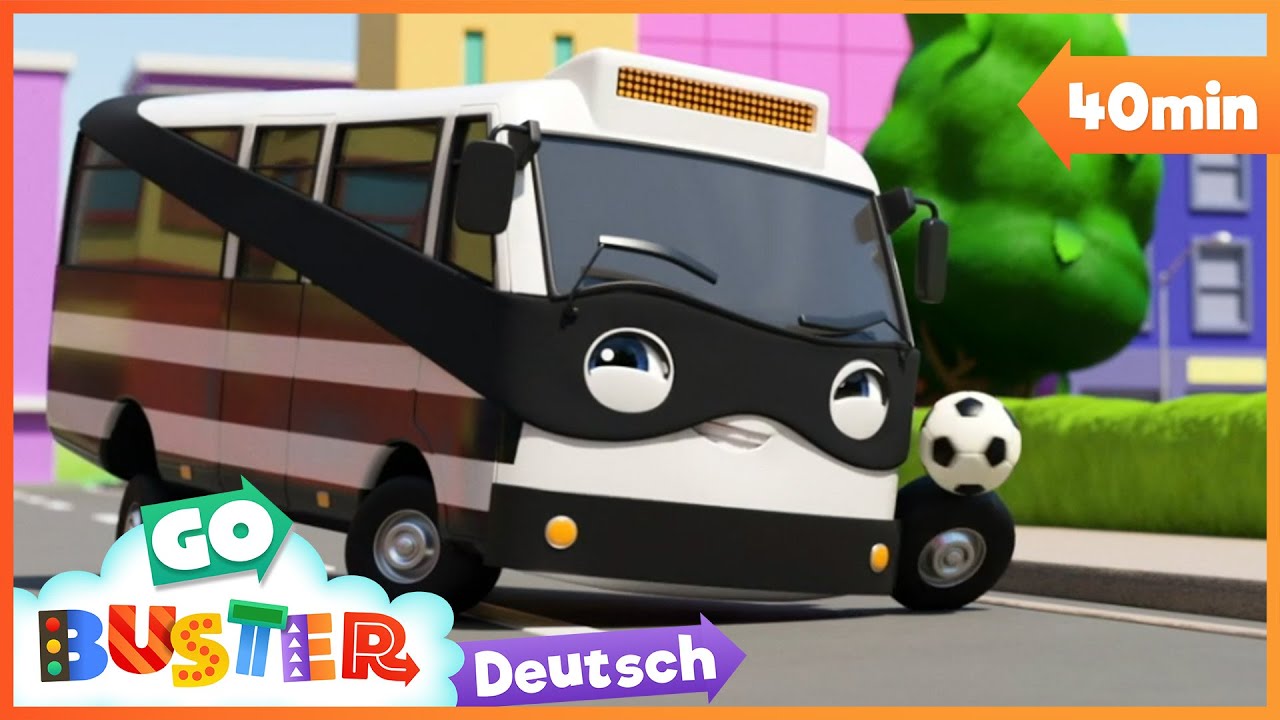 Buster und der Mobber Bandit Bus | Go Buster Deutsch | Kinderlieder ...