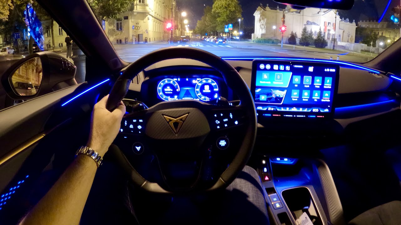 New CUPRA TERRAMAR eHybrid 2025 - night POV test drive & FULL REVIEW ...