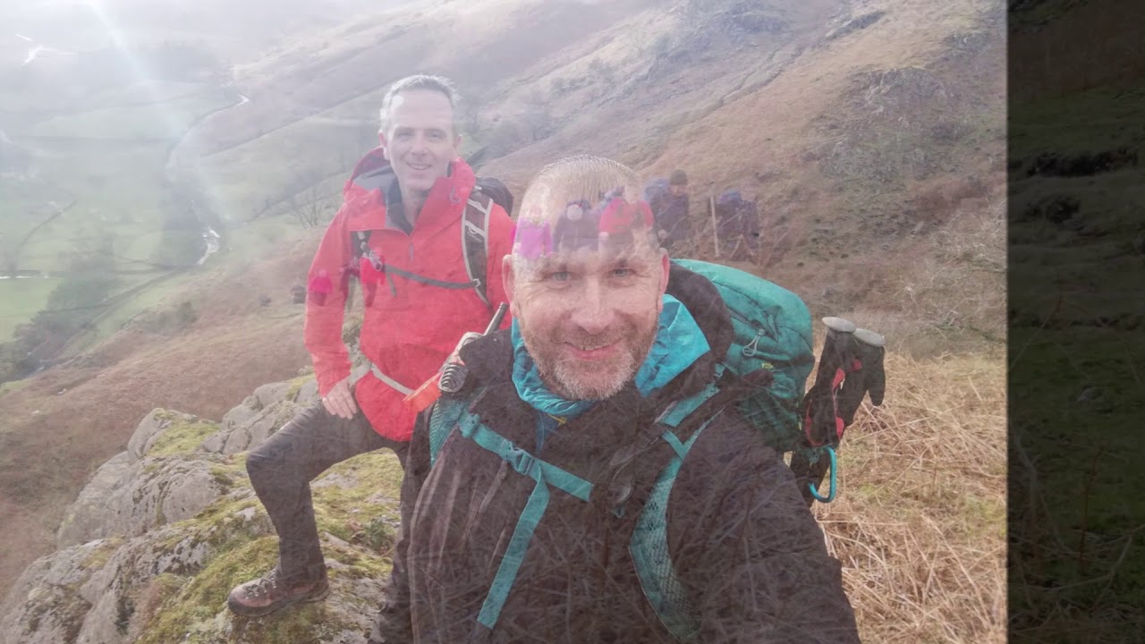 Silver Howe group walk with mavic drone footage - YouTube