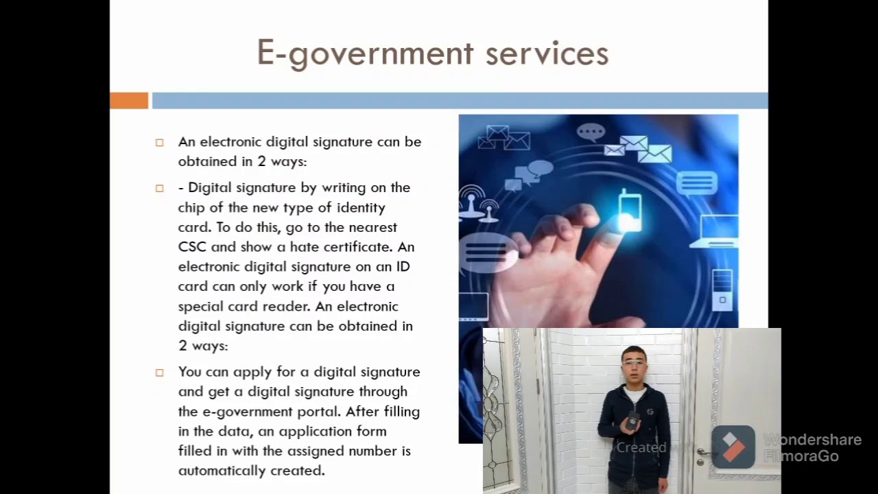 E-government: concept, architecture, services. - YouTube
