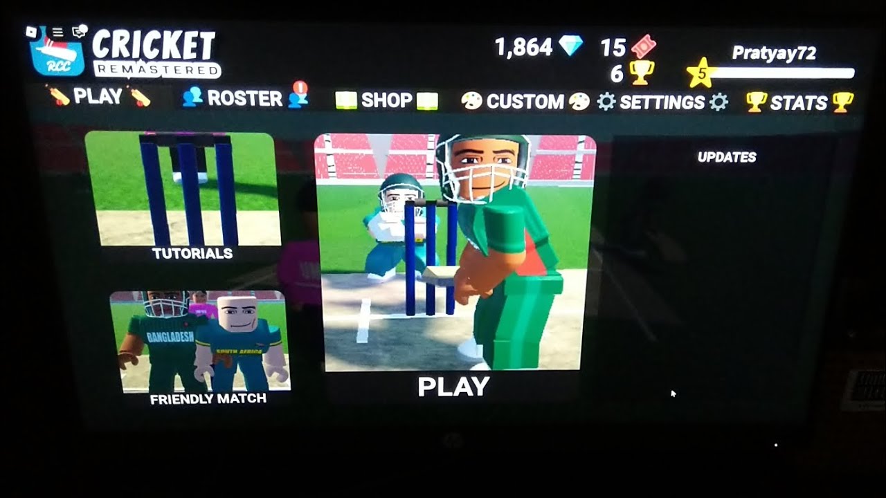 RCC Cricket Game in Roblox Part–2 - YouTube